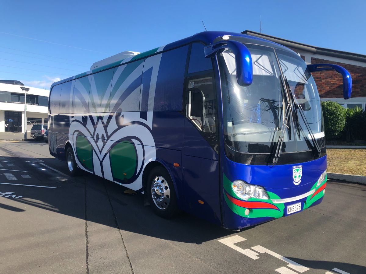 New Zealand Warriors - Bus Signage | DE Group